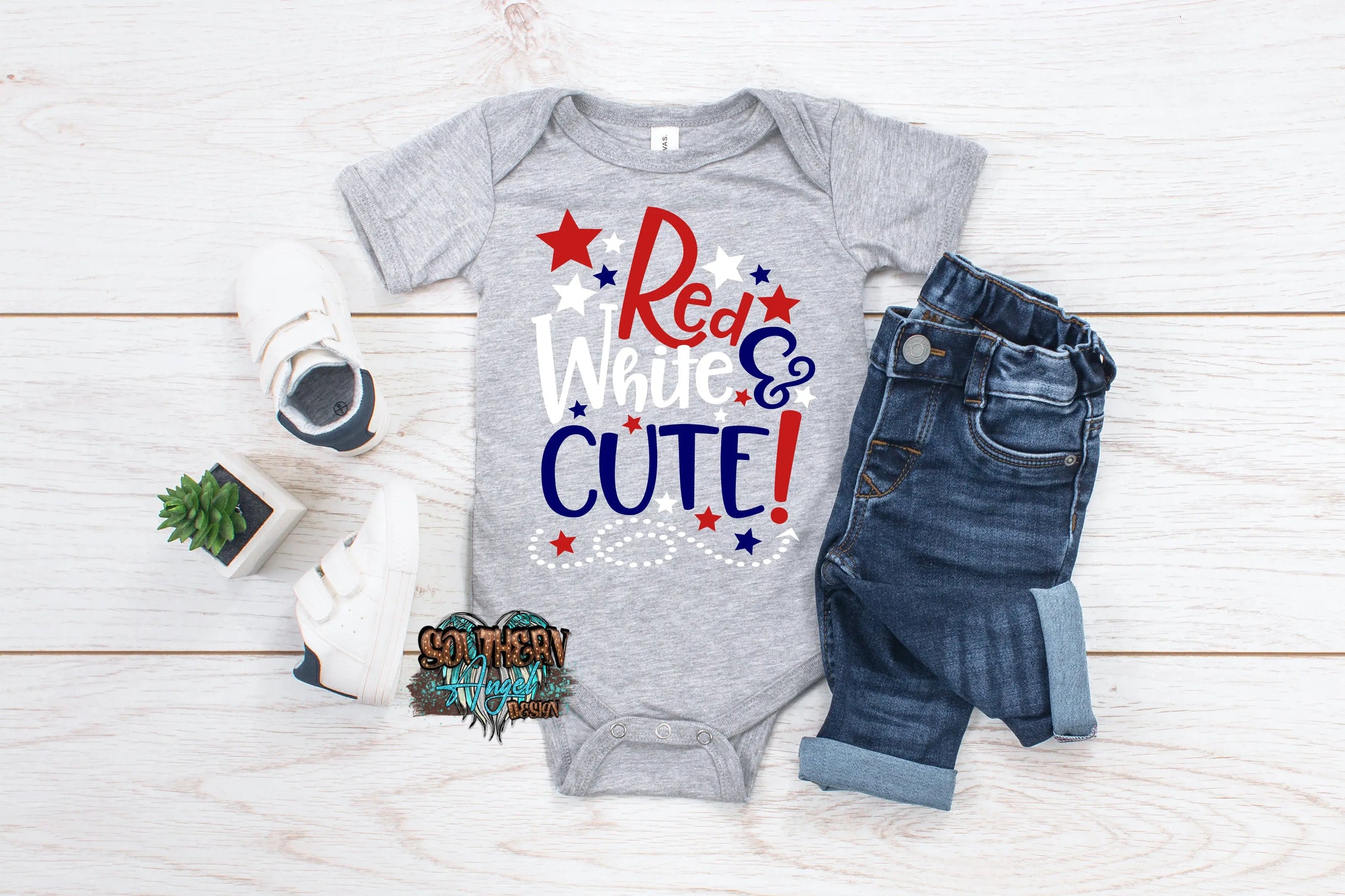 Red White And Cute – Southern Angel Design